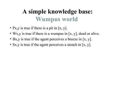 Logical Agents Logical Agents Logical Agents Logical Agents Logical