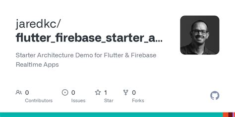 github jaredkc flutter firebase starter architecture starter