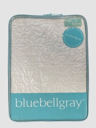 Bluebellgray White Fullqueen Bedding Fern Coverlet 96l X 92w Ebay