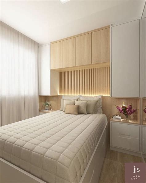 30 Dicas E Inspirações De Quarto Planejado Casal Apartamento Pequeno