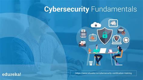 Cybersecurity Fundamentals Understanding Cybersecurity Basics Cybersecurity Course Edureka