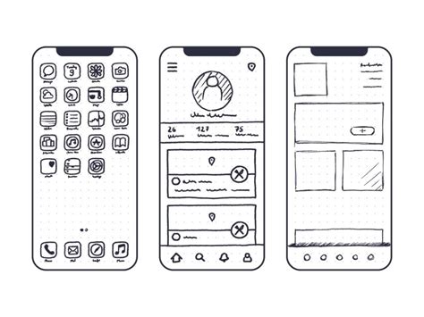 Printable Wireframe Templates Ui Ux Assets Fillable Form 2023