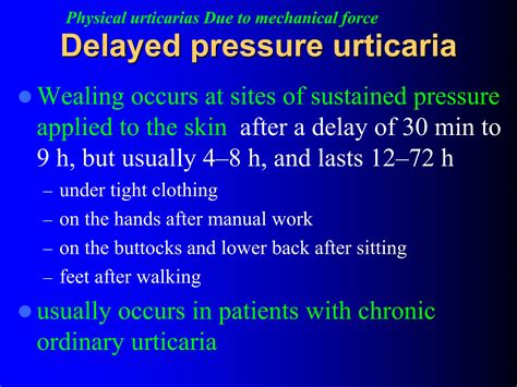 Urticariappt Dermatology Skin Conditions Allergy Ppt