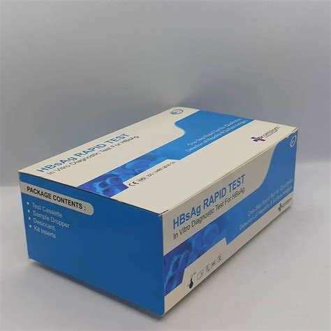 Hbsag Rapid Test Kit For Serumplasma Antigen Test At ₹ 650piece In