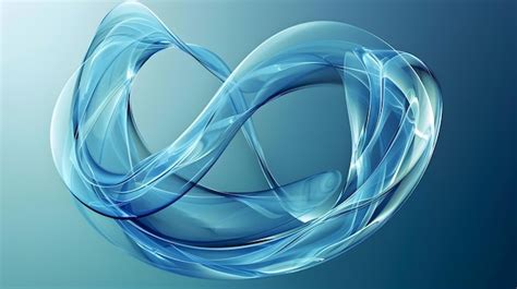 Captivating Mobius Swellfluid Curvesvibrant Huesand Conceptual Elegance Premium Ai Generated Image