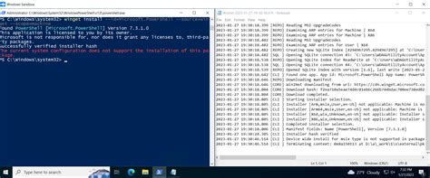 Package Issue Microsoftpowershell · Issue 94861 · Microsoftwinget Pkgs · Github