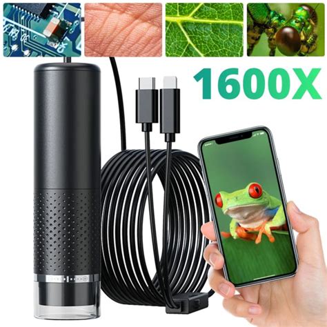 1600x Digital Microscope Camera Portable Electronic Microscope For