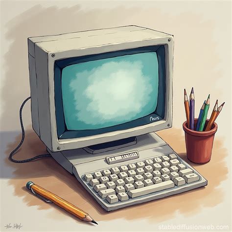 There Are Is My Computer There Are A Ruler There Are A Pencil Prompts