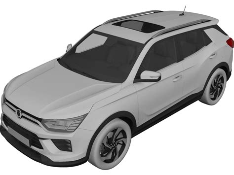 Ssangyong Korando 3d Model 2020 3d Cad Browser