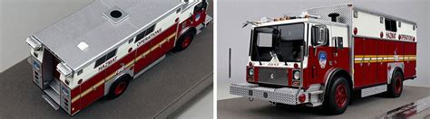 Fire Replicas Fdny 1991 Mack Mc1982 Saulsbury Hazmat Operations