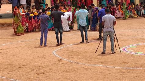 Bathukamma Celebratins In Tsms Model School Kulkacharla Mujahidpur Youtube