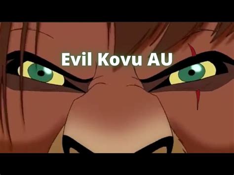 Lion King Kovu Evil Lion King Kovu Evil