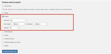How To Export Wordpress Content Easily Ultida