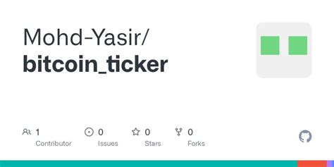 Mohd Yasir On Linkedin Github Mohd Yasirbitcointicker