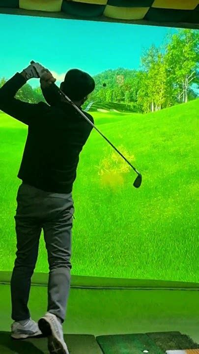 중요한 순간꼭 전화가 ㅋ 빅토르호블란동생 1번아이언 파워드로우샷 30초루틴 필살기 ㅋ 골프 스크린골프 골프존 골프레슨 필드골프 필드레슨 필드 골프장