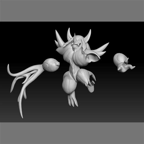 Stl File Pokemon Impidimp Morgrem Grimmsnarl 🐉 ・3d Printer Model To Download・cults
