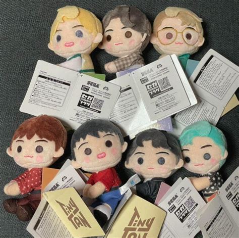 Pre Order Bts Tinytan Sega Special Sticking Plush Doll Toy Dynamite