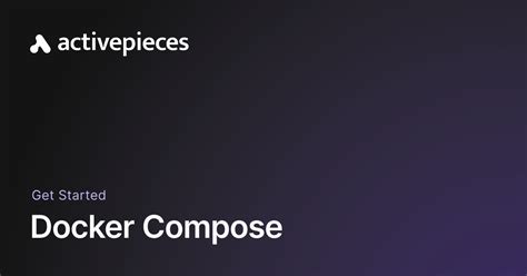 Docker Compose Activepieces