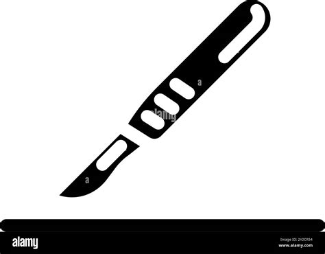 Excision Surgery Glyph Icon Vector Illustration Stock Vector Image And Art Alamy