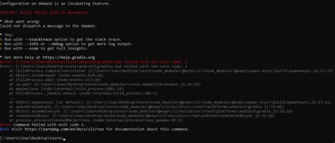 Erro Ao Buildar App React Native Mobile Guj
