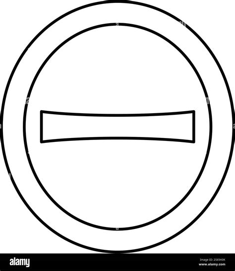 Theta Capital Greek Symbol Uppercase Letter Font Icon Outline Black Color Vector Illustration