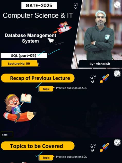 Sql Part 05 Lec 09 Class Notes Pdf
