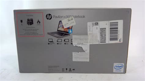 HP Pavilion X 360 Notebook Property Room
