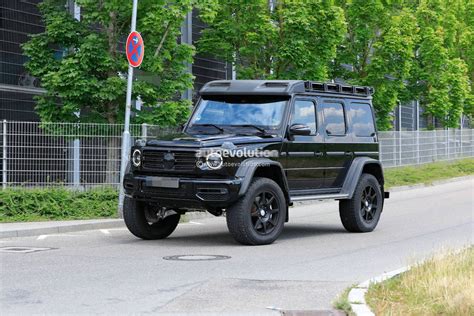 造型更粗犷，新款奔驰g级4x4路试谍照曝光搜狐汽车搜狐网