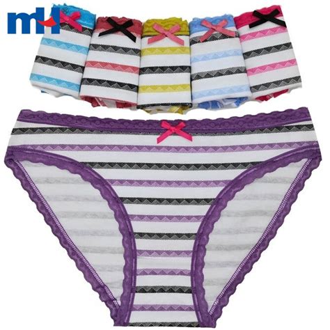Mlxl Women Cotton French Cut Briefs Pack Of 5 Assorted Ladies Bikini
