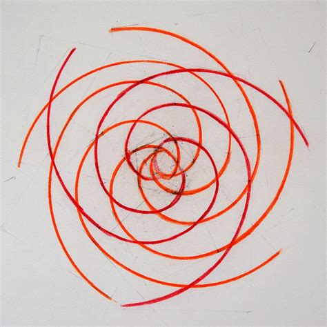 How To Draw Opposing Fibonacci Spirals Julie JAO