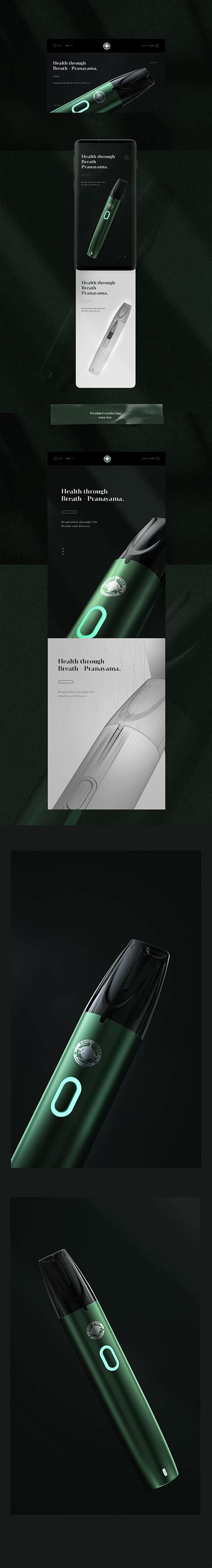 Oc 产品建模打光练习