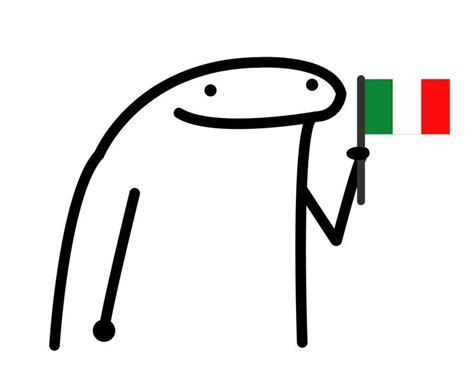 Flork Con Bandera De Italia Bandera De Italia Cosas De La Escuela