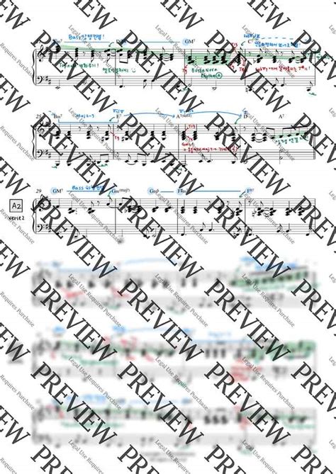 악보 J Watts L Mason 기쁘다 구주 오셨네 재즈편곡 분석o X By Mmjj