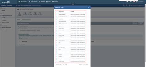 How To Restrict The External Devices Connected To The Endpoints