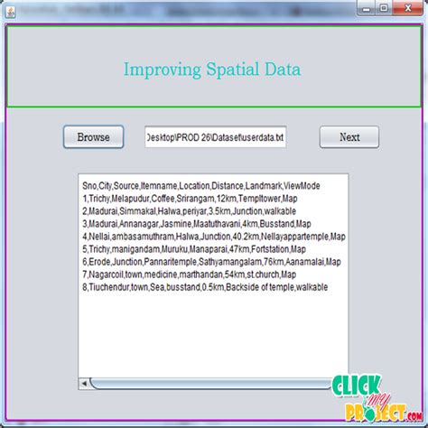 improvement of spatial data clustering algorithm in city location
