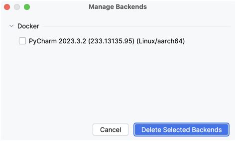 Start Dev Container Inside Ide Pycharm Documentation