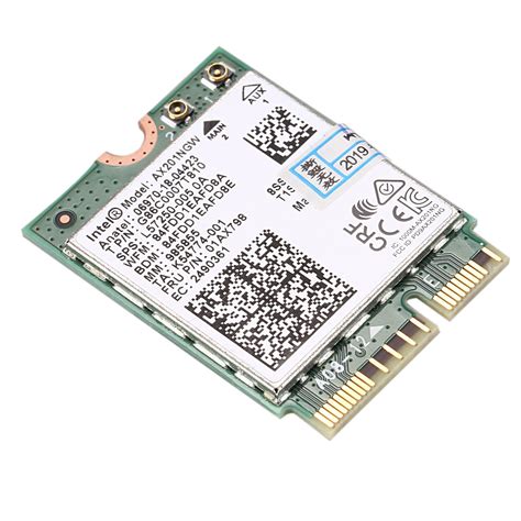 For Intel Wi Fi AX Bluetooth Dual Band G G Wireless NGFF Button E CNVi Wifi Card