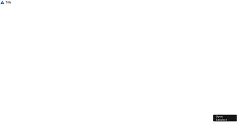 inline message title codesandbox