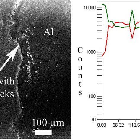 Sem Image Showing The Interface Of The Multilayered Composite After