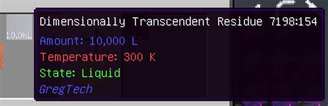 Gt Fluid Temperature Seems Broken · Issue 11355 · Gtnewhorizonsgt New Horizons Modpack · Github