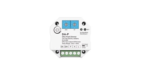 100 240VAC DALI Push Dimmer DA P Boqi LED Driver Controller