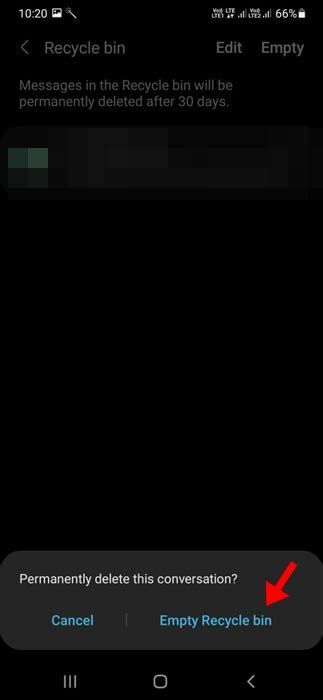 How To Empty Trash On Samsung Phone