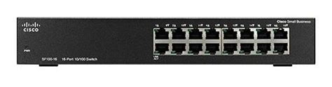 Cisco Sf 100 16 16 Port 10 100 Switch
