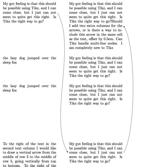 Tikz Pgf Arrows In Tables Or Matrices TeX LaTeX Stack Exchange
