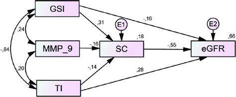 Path Analysis Result Of Structural Equation Modeling SEM Shows The Download Scientific