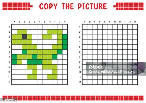 그림을 복사하고 그리드 이미지를 완성합니다 사각형으로 그리는 교육용 워크시트 유치원 색칠 활동 어린이 게임 픽셀 만화 벡터 일러스트 레이 션 공룡 벨로시랩터 개발에 대한