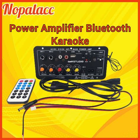 Jual Modul Board Amplifier Bluetooth Karaoke 400watt Modul Amplifier Bluetooth Board 400w