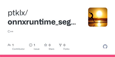 Github Ptklxonnxruntimesegment C