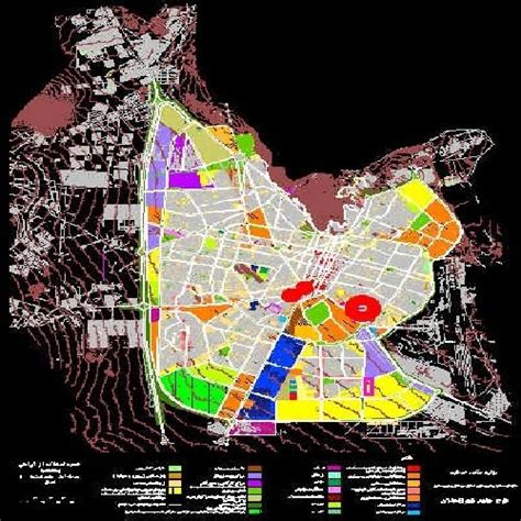 خرید و قیمت دانلود فایل اتوکد نقشه طرح جامع زاهدان 1 شیت اتوکد ترب