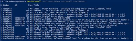 Update And Upgrade Windows 10 Using Powershell Tutorials